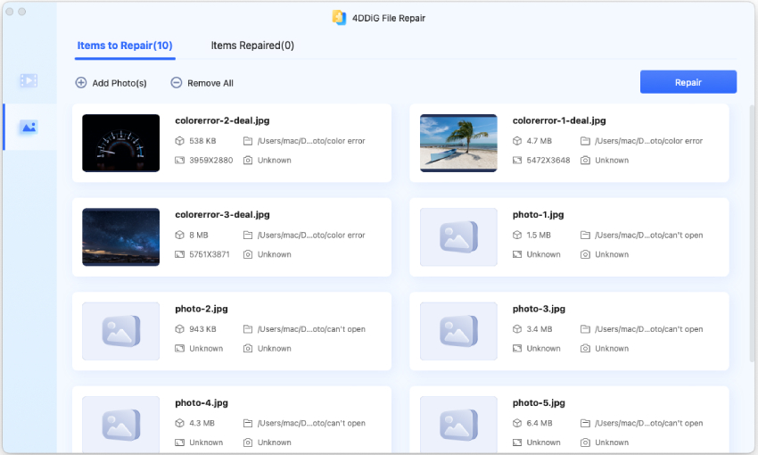 How to Use 4DDiG File Repair to Repair, Enhance and Colorized Videos ...