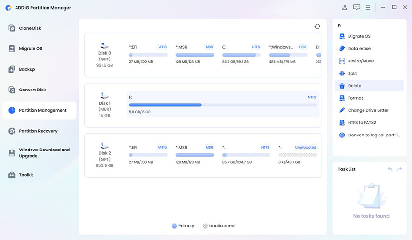 [Easy Tutorial] Diskpart Delete Partition on Windows 11/10