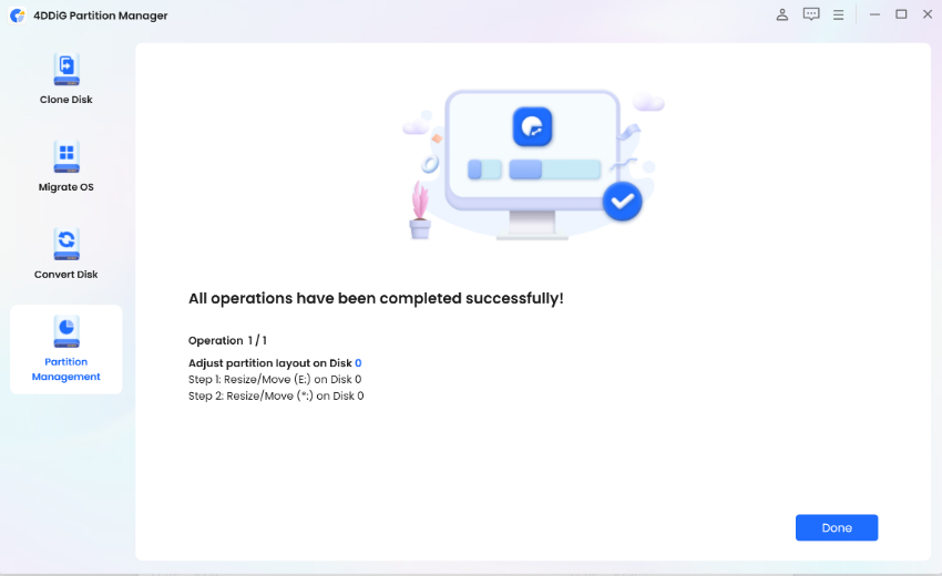 How to Migrate OS to SSD/HDD and Manage Disk Partitions with 4DDiG Partition Manager