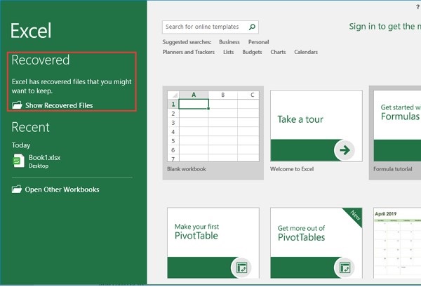 5 Best Solutions For Excel Recover Unsaved Workbooks