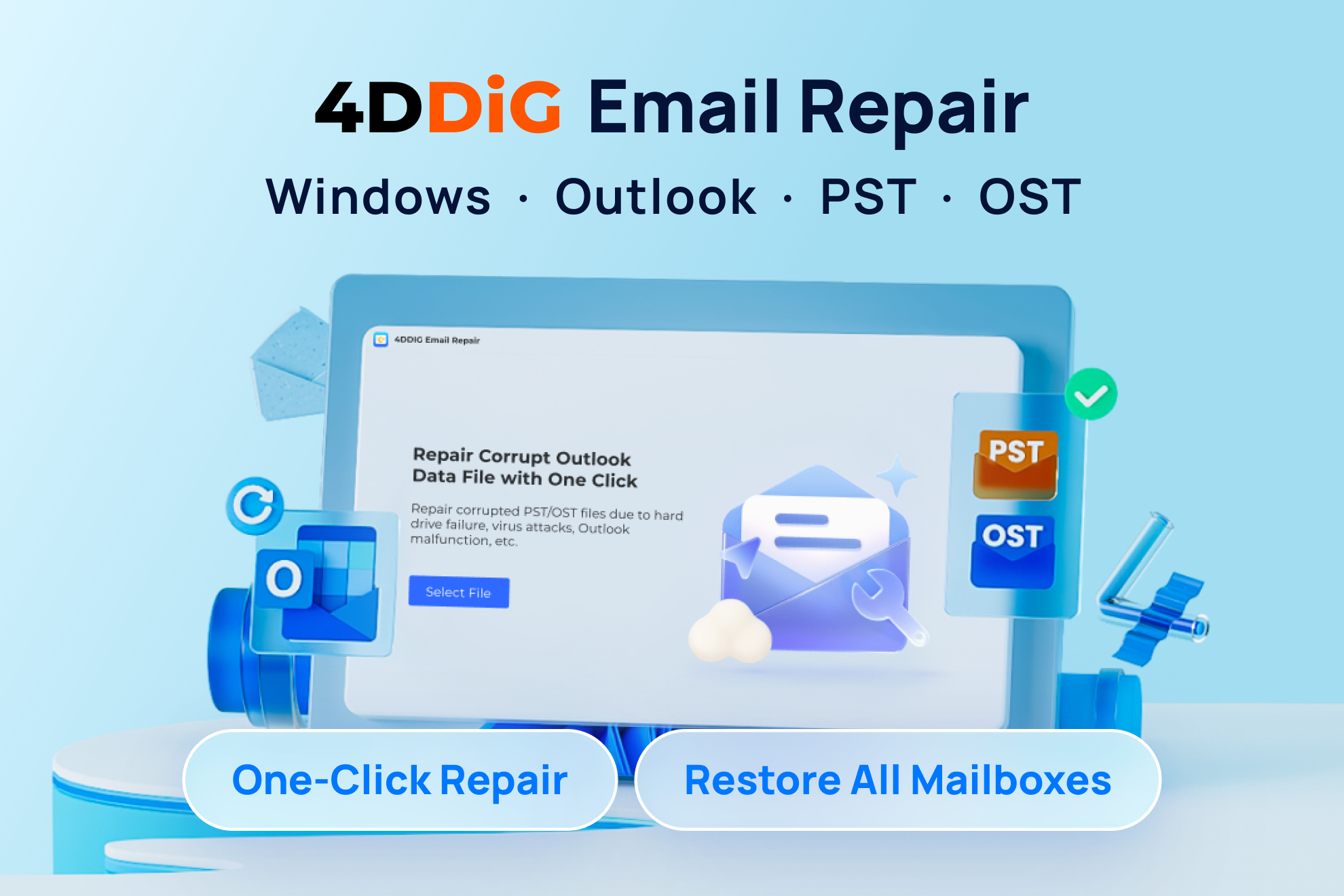 [OFFICIAL] Tenorshare 4DDiG Email Repair: Repair PST/OST in Outlook ...