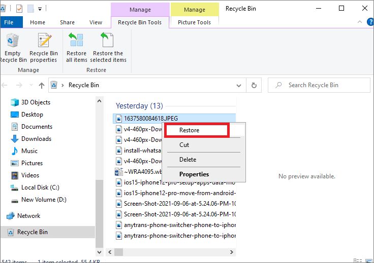 How To Recover Deleted Files From Trash Windows 7 Lunalasopa