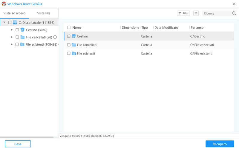Guida di Windows Boot Genius: come utilizzare Tenorshare Windows Boot ...